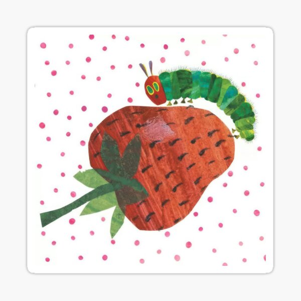 "Whimsical World of Eric Carle: Colorful Animal Collage Art" Sticker ...