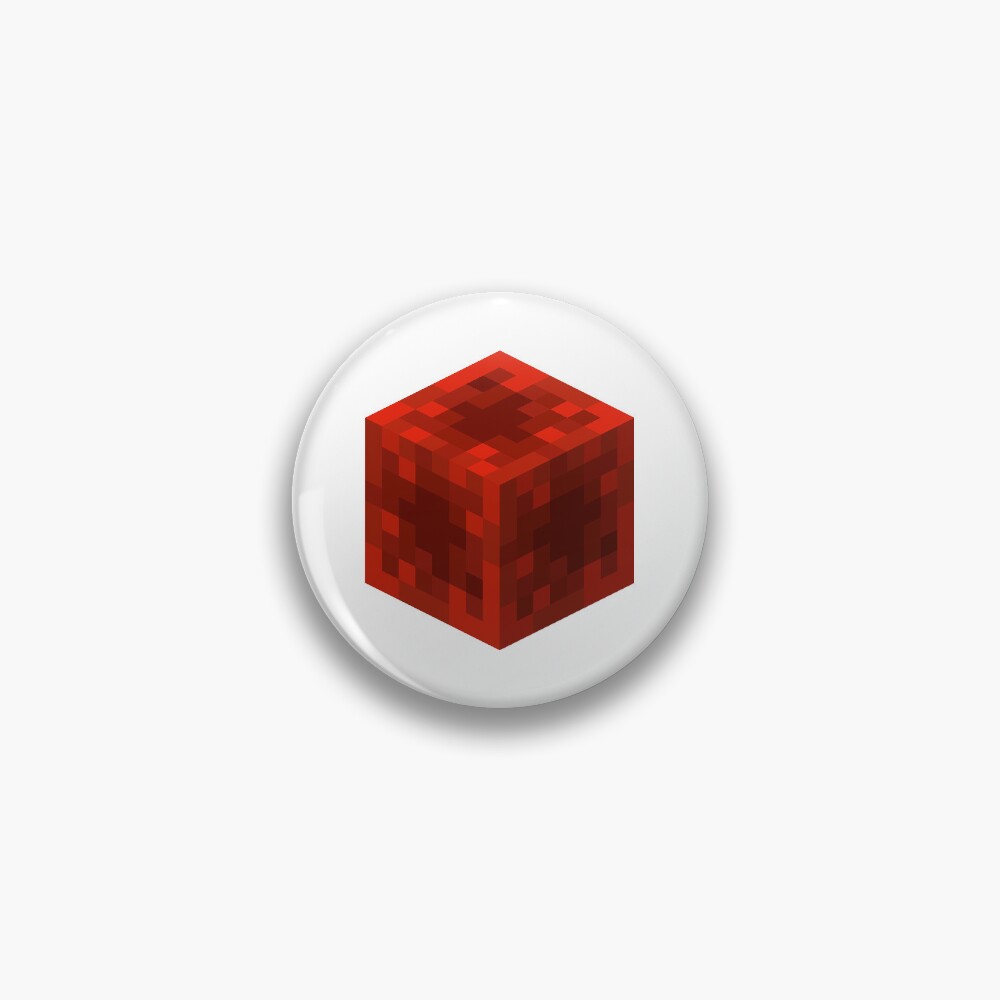 "Redstone Block Minecraft Block Icon" Sticker for Sale by BurgerBites ...