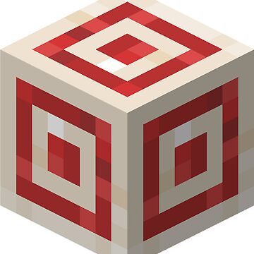 "Target Minecraft Block Icon" Sticker for Sale by Gamify Store | Redbubble