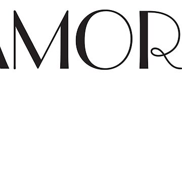 "Amore" Sticker for Sale by egrubbs | Redbubble