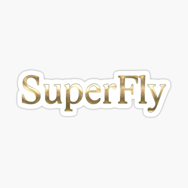 "Superfly" Sticker for Sale by Heritage2307 | Redbubble