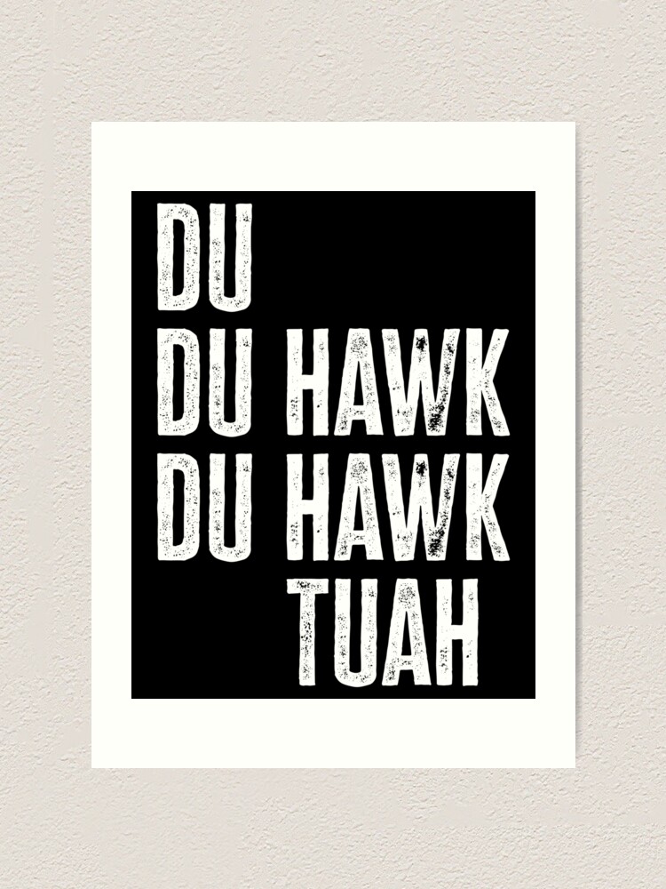 "Du Hawk Tuah - Hawk Tuah Girl Viral Meme + Heavy Metal Mashup" Art ...