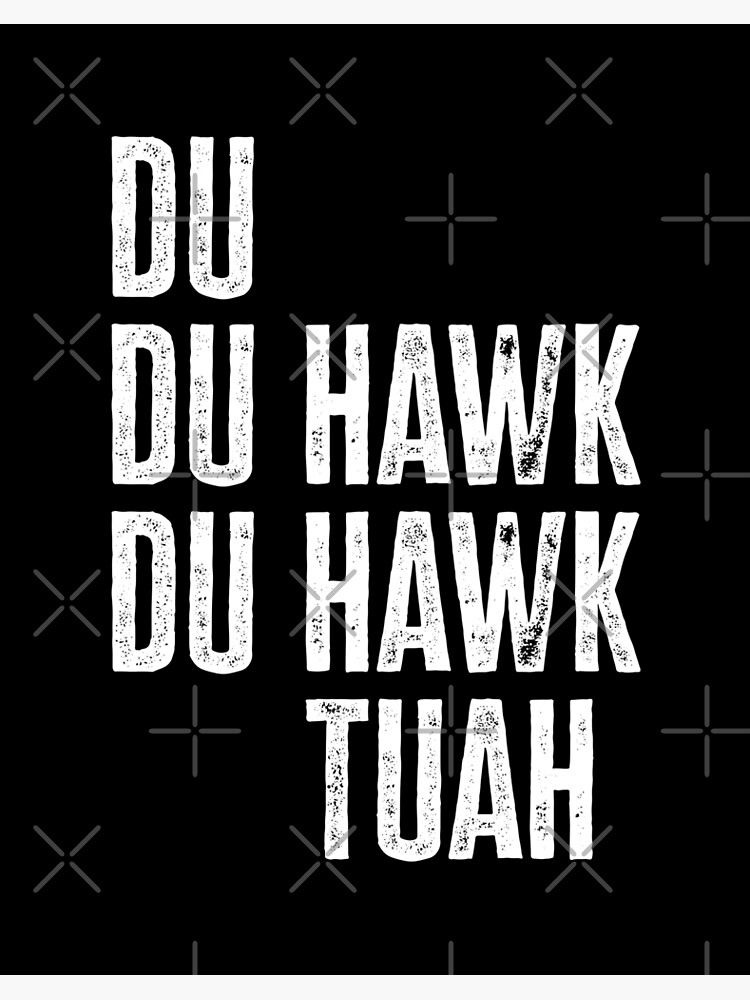 "Du Hawk Tuah - Hawk Tuah Girl Viral Meme + Heavy Metal Mashup" Art ...
