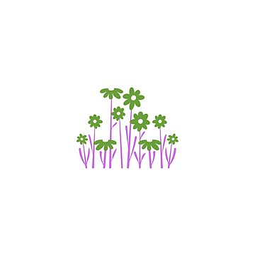 "Subtle Genderqueer Pride Flag Flowers" Sticker for Sale by ...