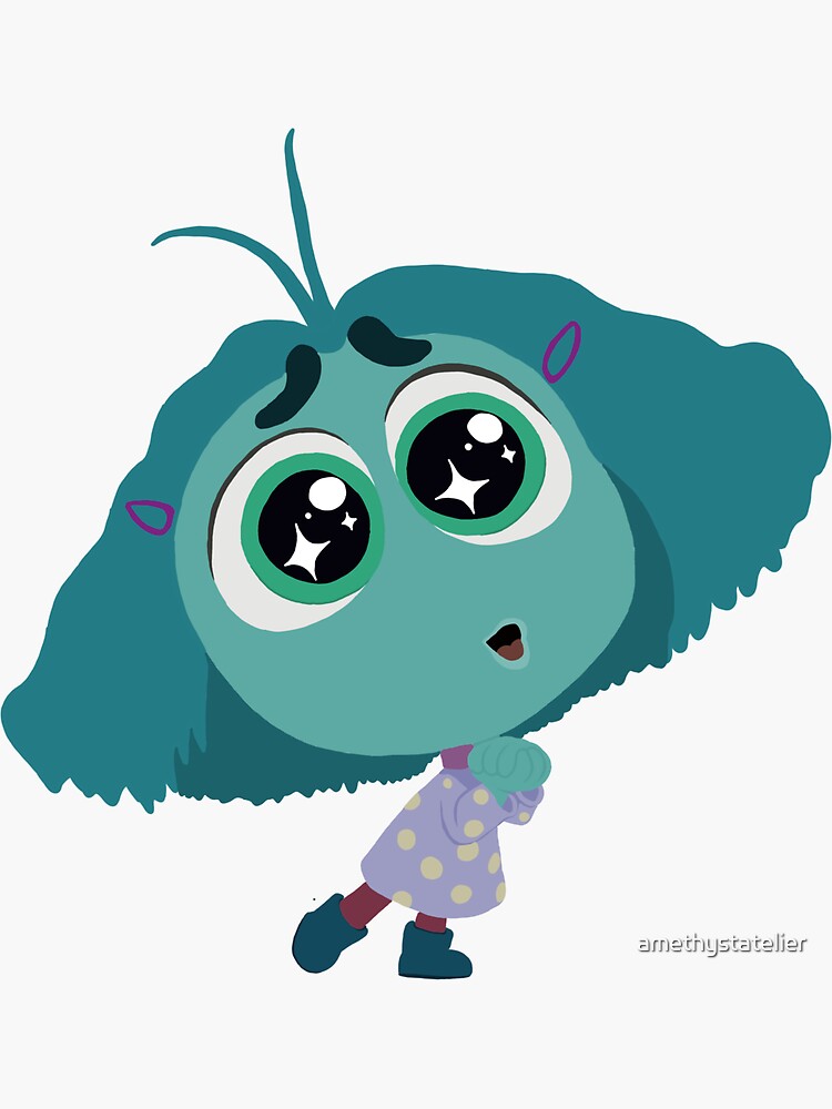 "Envy - Inside Out 2" Sticker for Sale by amethystatelier | Redbubble