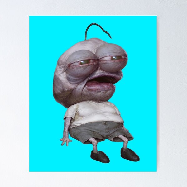 "Smiling Friends Pim Dead Inside" Poster for Sale by BetterDaze | Redbubble