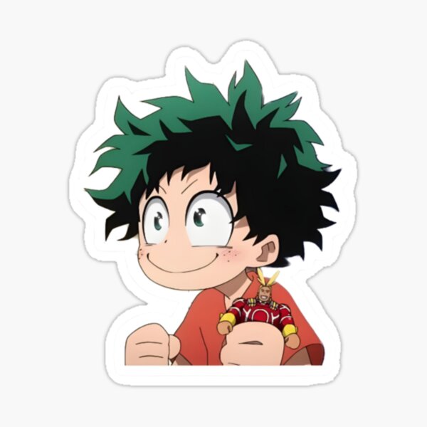 "Midoriya Izuku " Sticker by JeeanbillSart | Redbubble