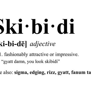 "Skibidi Definition" Classic T-Shirt for Sale by melonwatererl | Redbubble