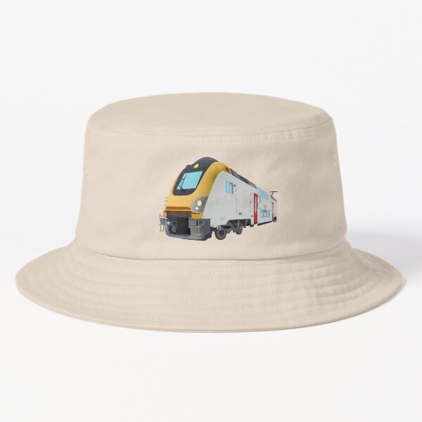 "Detailed M7 NMBS/SNCB Train Locomotive Illustration" Bucket Hat for ...