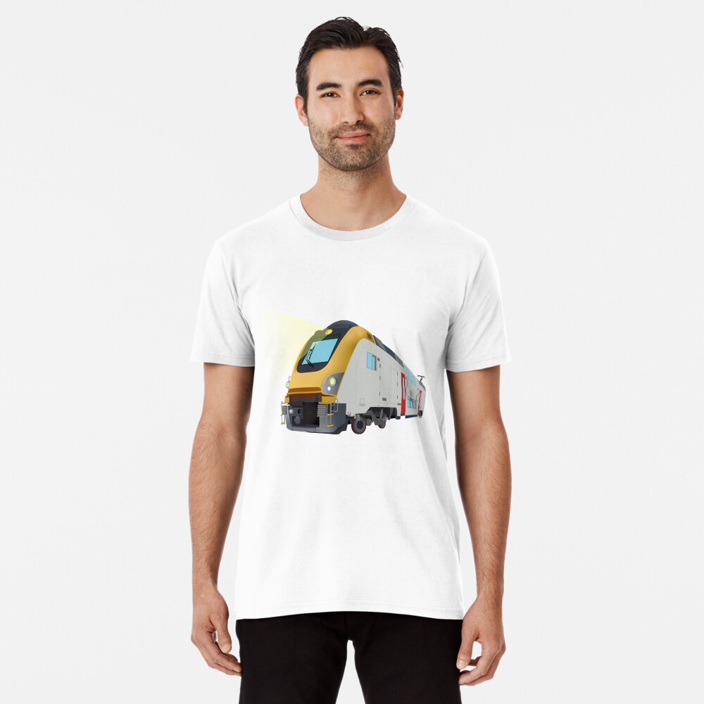 "Detailed M7 NMBS/SNCB Train Locomotive Illustration" Sticker for Sale ...