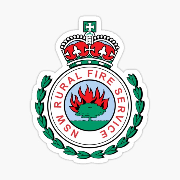 "NSW RFS - Logo Pompier-2400" Sticker for Sale by KawaiiBites | Redbubble
