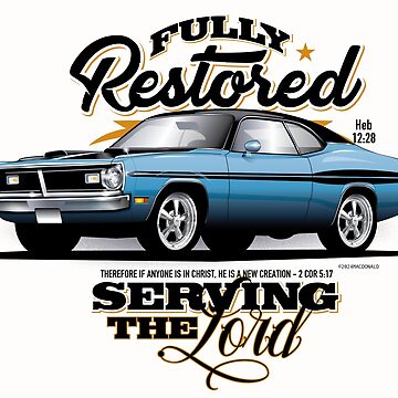 "Fully Restored 71 Demon" Sticker for Sale by ArtWithImpact | Redbubble
