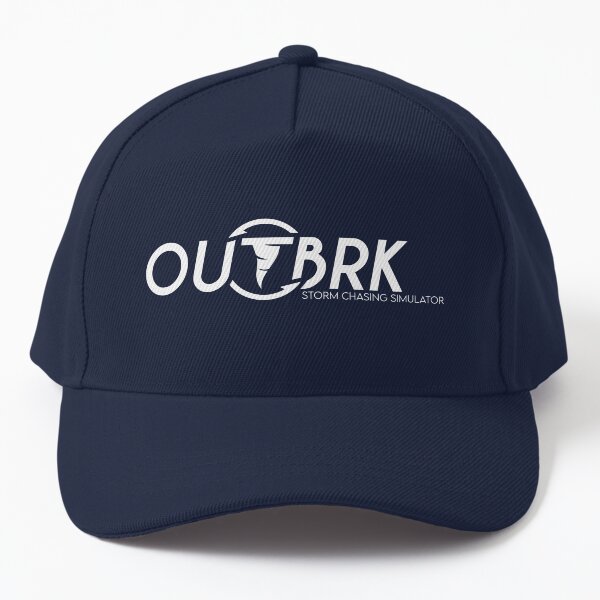 "OUTBRK LOGO (White)" Cap for Sale by OUTBRK | Redbubble