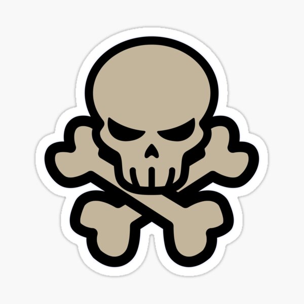 "Jolly Roger" Sticker for Sale by VashCrow | Redbubble