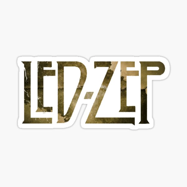 Logo Car Decals, Stickers & Vinyl Art Led Zeppelin Deluxe Vinyl Led ...