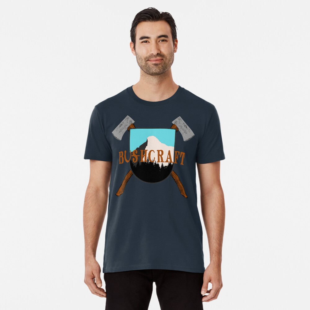 "BUSHCRAFT" T-shirt by MacBain | Redbubble