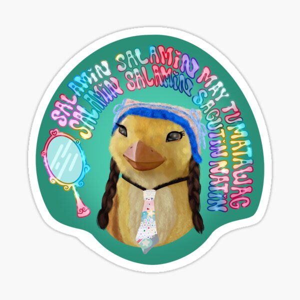 "Bini_colet Salamin Salamin" Sticker for Sale by alysketches | Redbubble