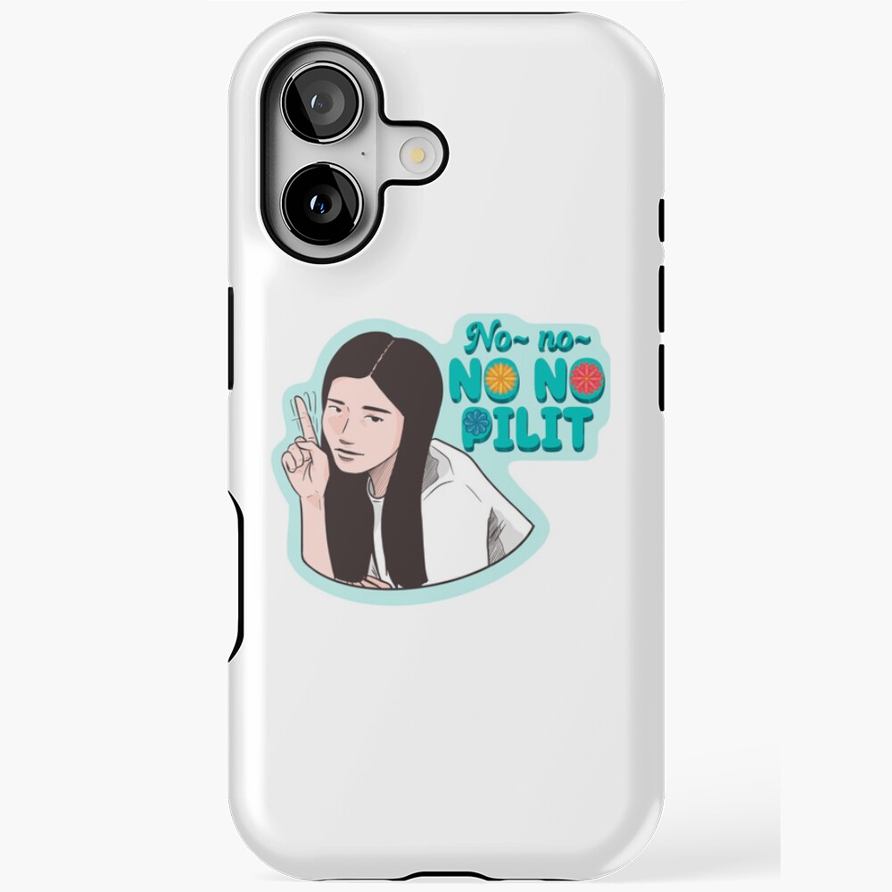 "Bini_Aiah: no no pilit" Sticker for Sale by alysketches | Redbubble