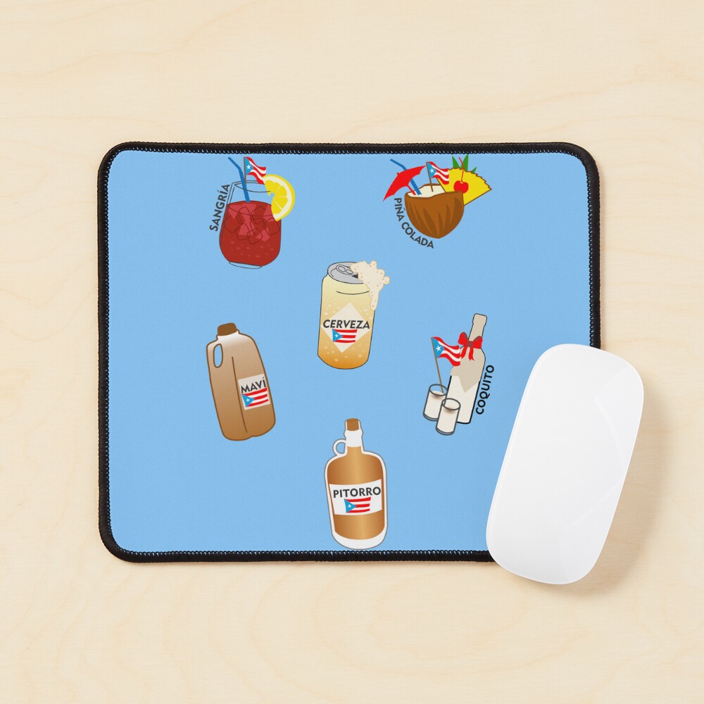 "Puerto Rican Drinks Cocktail Coquito Pina Colada Beer Pitorro Mavi ...