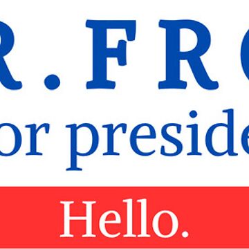 "Smiling friends- Mr.Frog sticker" Sticker for Sale by Nipnopcreations ...