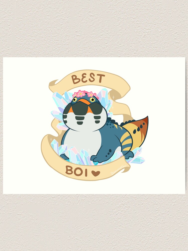 "Dodogama Best Boi (MonHun: World)" Art Print for Sale by DilemmaArt ...