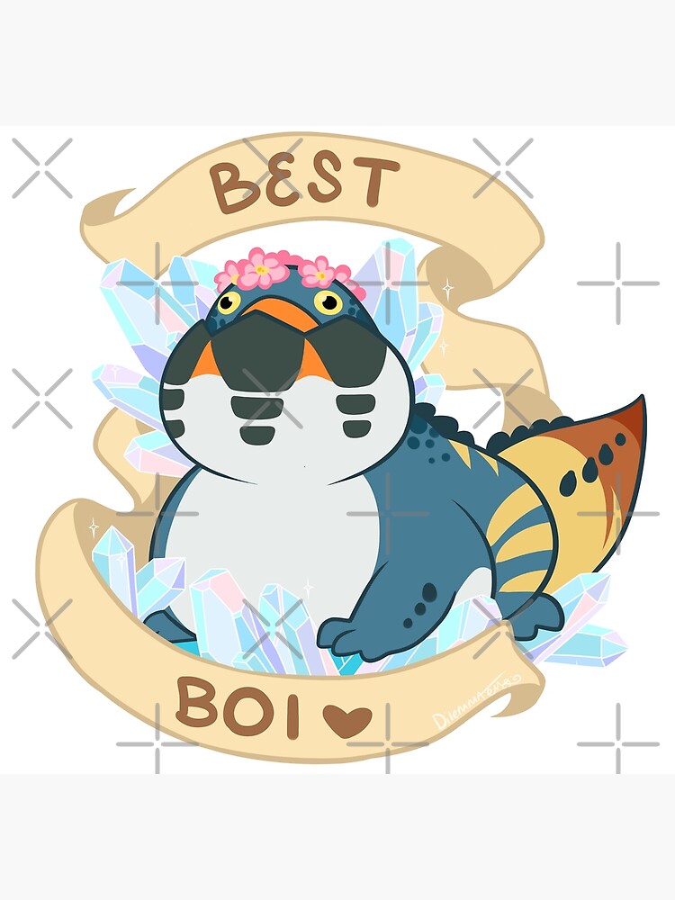 "Dodogama Best Boi (MonHun: World)" Art Print for Sale by DilemmaArt ...