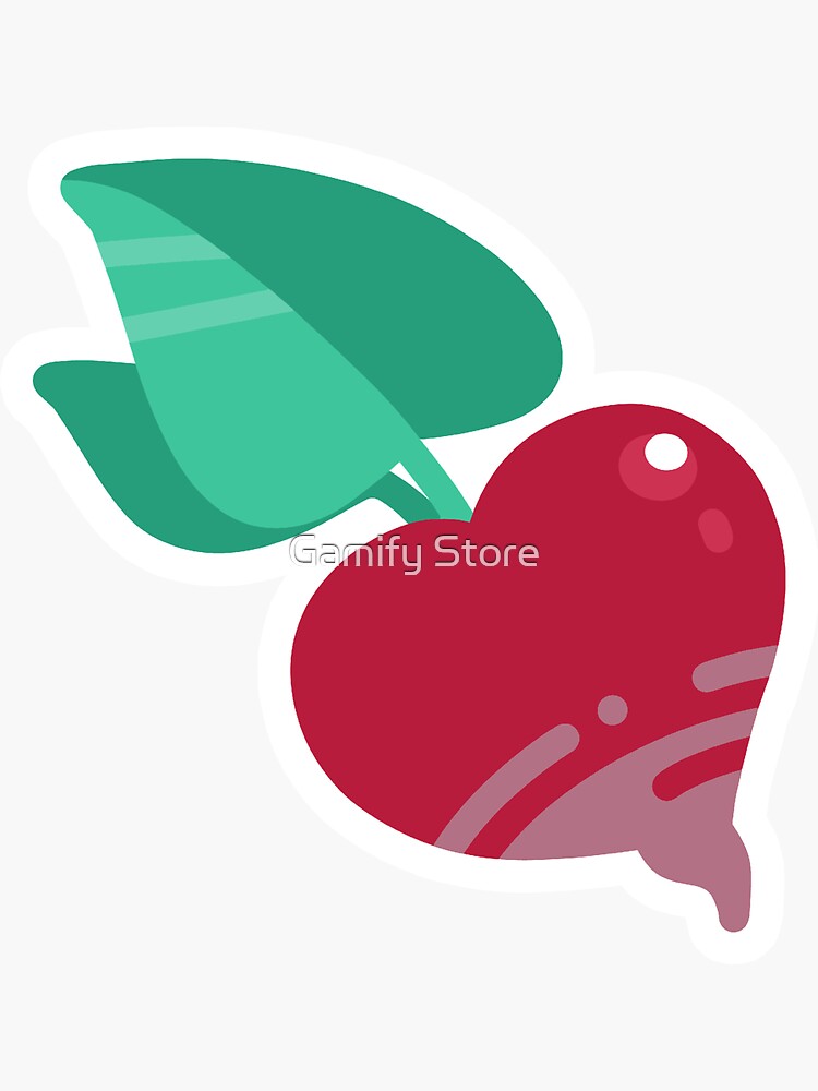 "Heart Beet Slime Rancher Icon" Sticker for Sale by Gamify Store ...