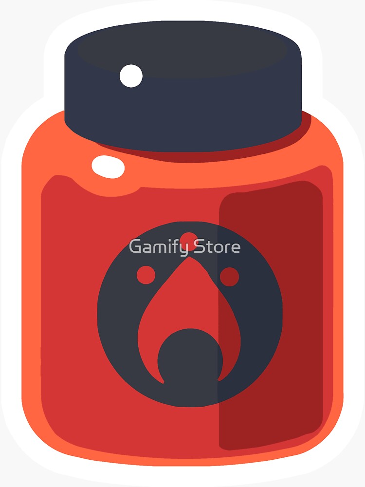 "Pepper Jam Slime Rancher Icon" Sticker for Sale by Gamify Store ...