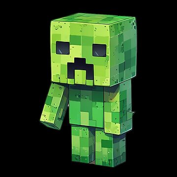 "Minecraft Creeper" Sticker for Sale by AI-Knight | Redbubble