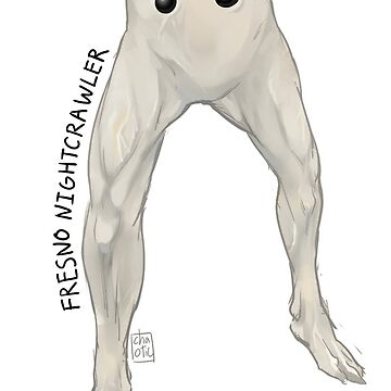 "Fresno nightcrawler" Sticker for Sale by chaoticcaprisun | Redbubble