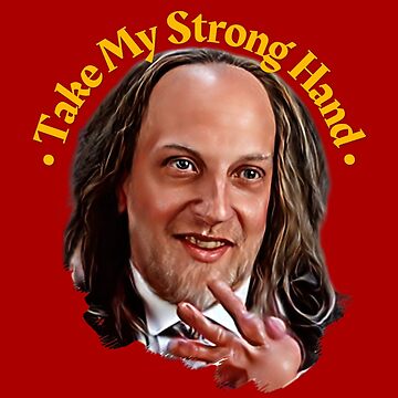 "Take My Strong Hand" Sticker for Sale by UNK-Fatigues | Redbubble