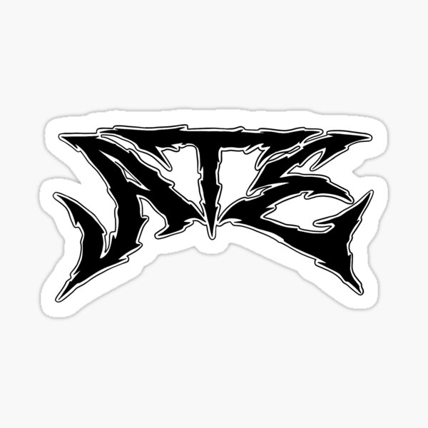 "stray kids skz ate logo - black version" Sticker for Sale by ...
