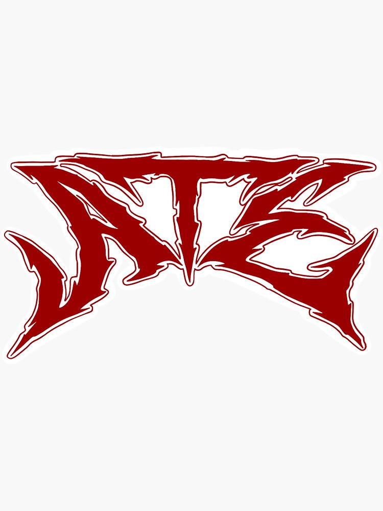 "stray kids skz ate logo - red version" Sticker for Sale by ...