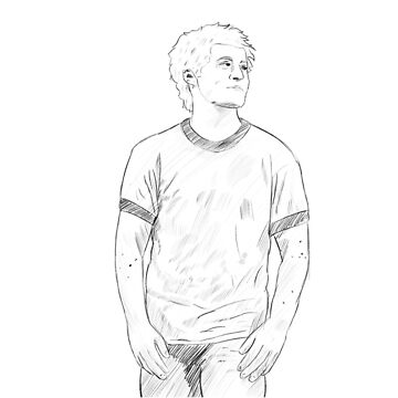 "Josh Strobl as Ponyboy Curtis " Sticker for Sale by bookofmarv | Redbubble