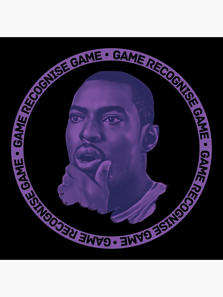 "Wee-Bey, Game Recognise Game" Poster for Sale by UNK-Fatigues | Redbubble