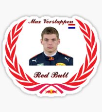 Max Verstappen: Stickers | Redbubble