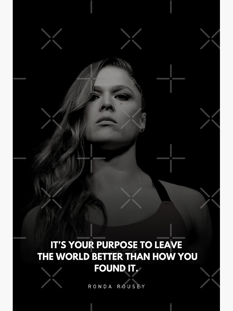 Ronda Rousey Motivational Quotes Top 100 Ronda Rousey Quotes (2025