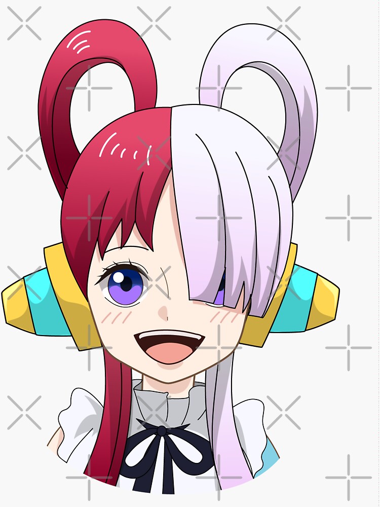 "Uta one piece fanart by HOROHARO" Sticker for Sale by horo-haro ...