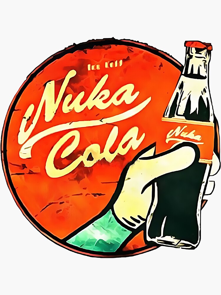 "Nuka Cola" Sticker for Sale by RobertArtyPass | Redbubble