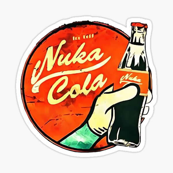 "Nuka Cola" Sticker for Sale by RobertArtyPass | Redbubble