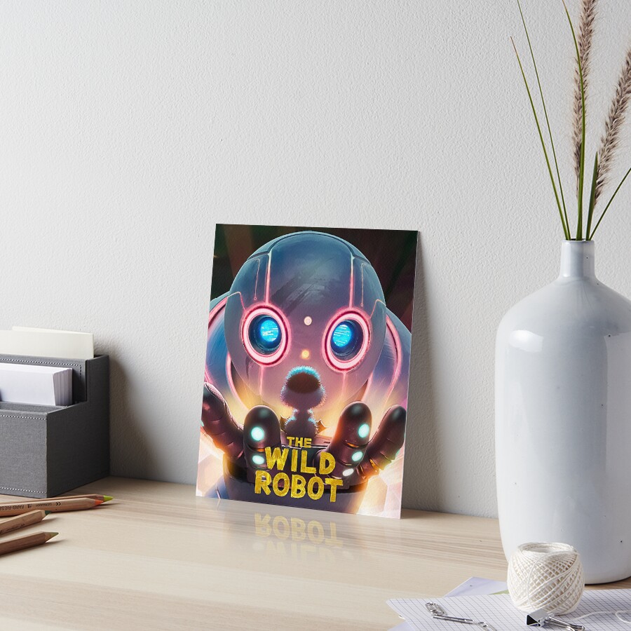 "The Wild Robot" Poster for Sale by palmwillow | Redbubble