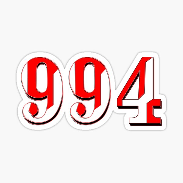 "number nine hundred and ninety four digit 994 order sequence team ...