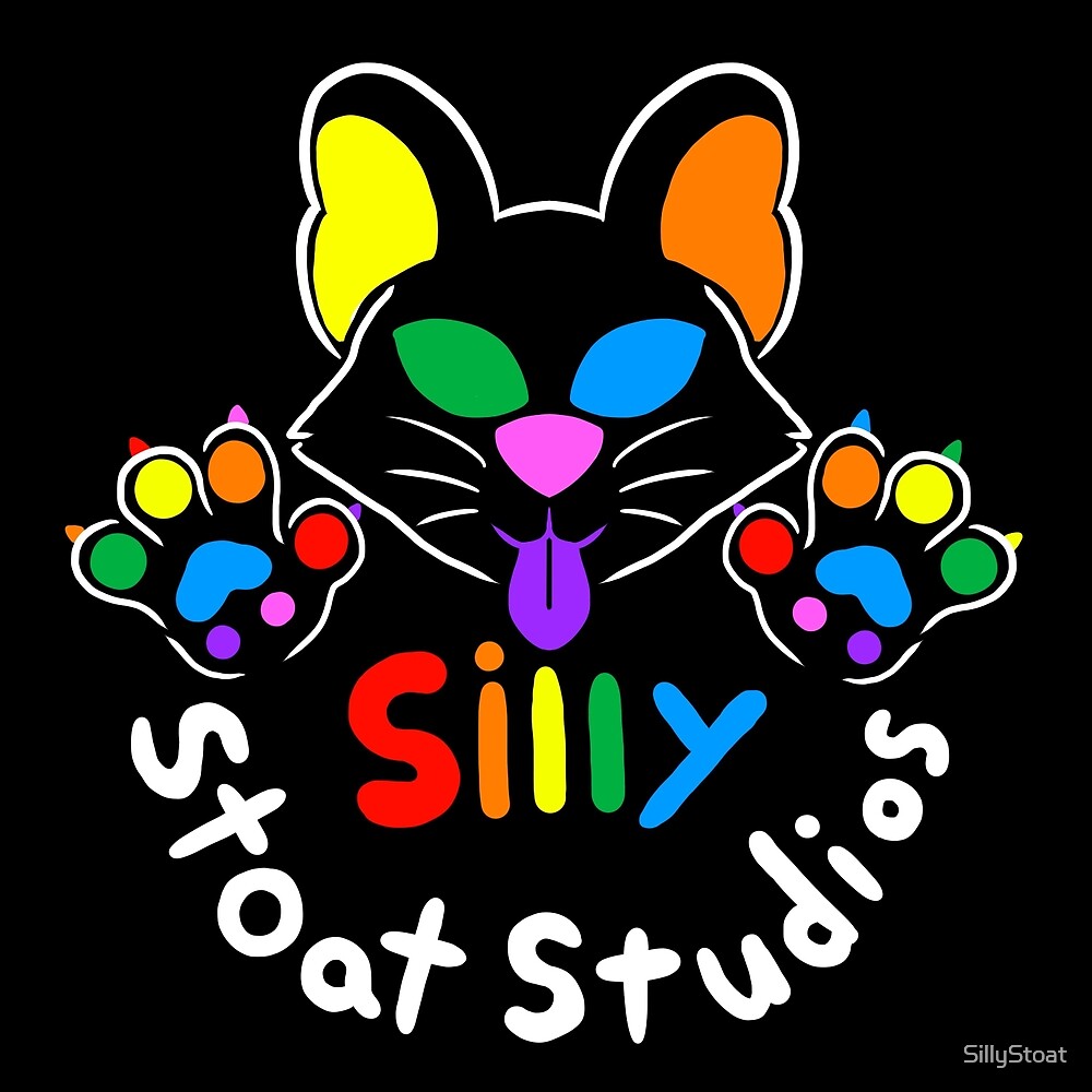 "Silly Stoat Studios Logo" by SillyStoat | Redbubble