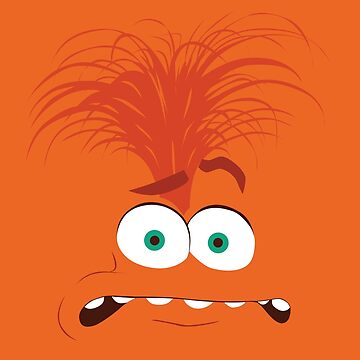 "Anxiety Inside Out Design PNG" Sticker for Sale by ceilrstt | Redbubble