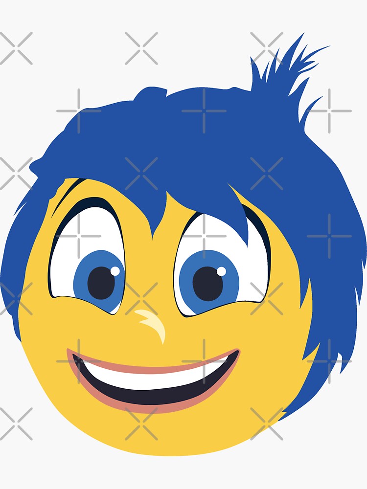 "Joy Inside Out Design PNG" Sticker for Sale by ceilrstt | Redbubble