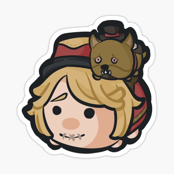 "Identity V Postman Tsumtsum" Sticker for Sale by Mothcrowne | Redbubble