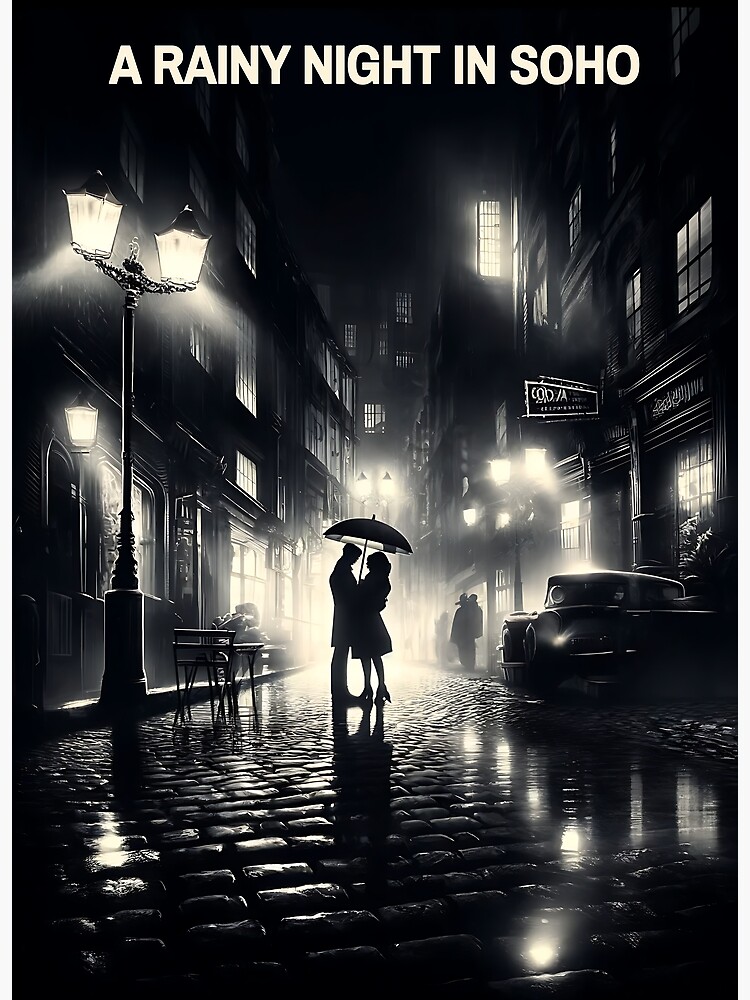 "A Rainy Night in Soho - the Pogues - Original Poster Design" Poster ...