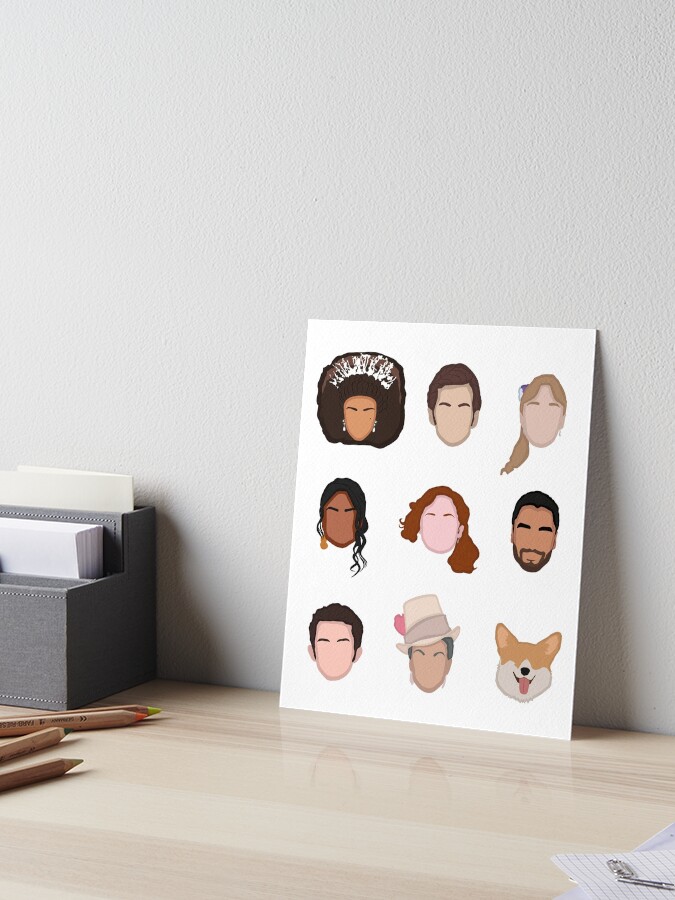 "Bridgerton's Penelope, Colin, Kate, Anthony, Daphne, Simon, Queen ...