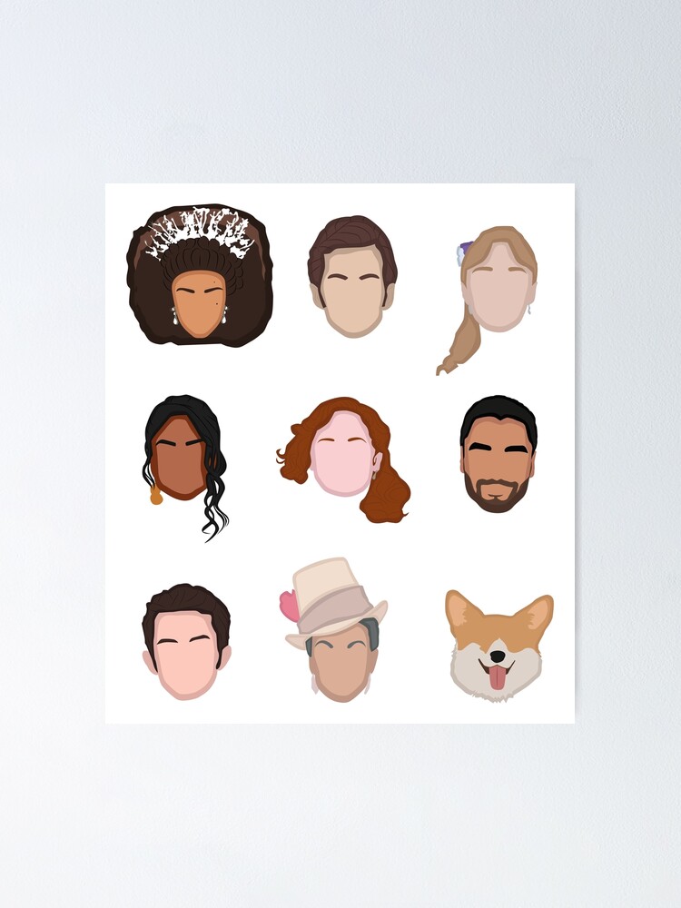 "Bridgerton's Penelope, Colin, Kate, Anthony, Daphne, Simon, Queen ...