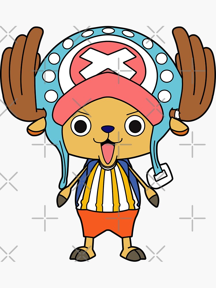 "Tony Tony Chopper" Sticker for Sale by jimjimfuria | Redbubble